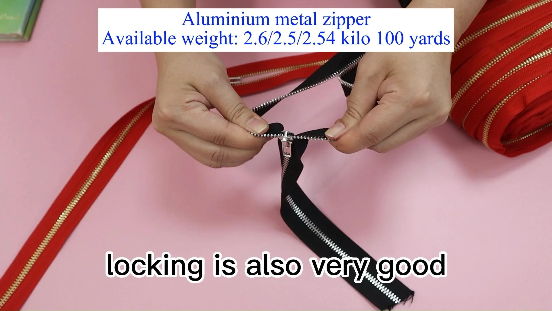 Factory Wholesale Aluminum Teeth Zipper For Wallet With Electronic ...