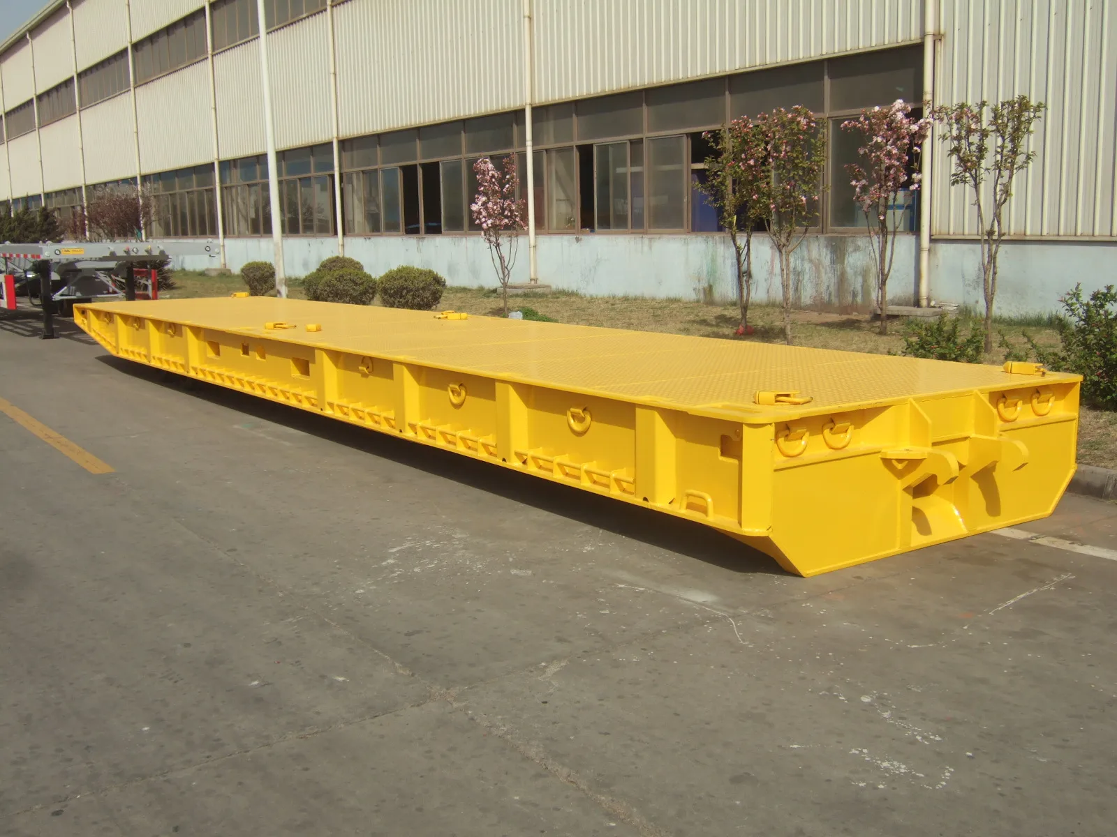 40FT/100T ADR Port Terminal MAFI Semi Trailer - Durable Steel for Ro-Ro ...