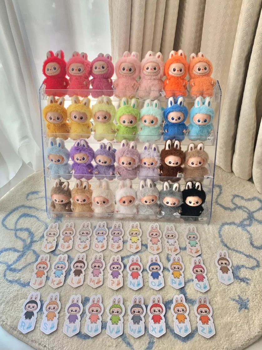 100% Official Labubu Mini V4 Have a Seat Big Into Energy Macaron Vinyl ...