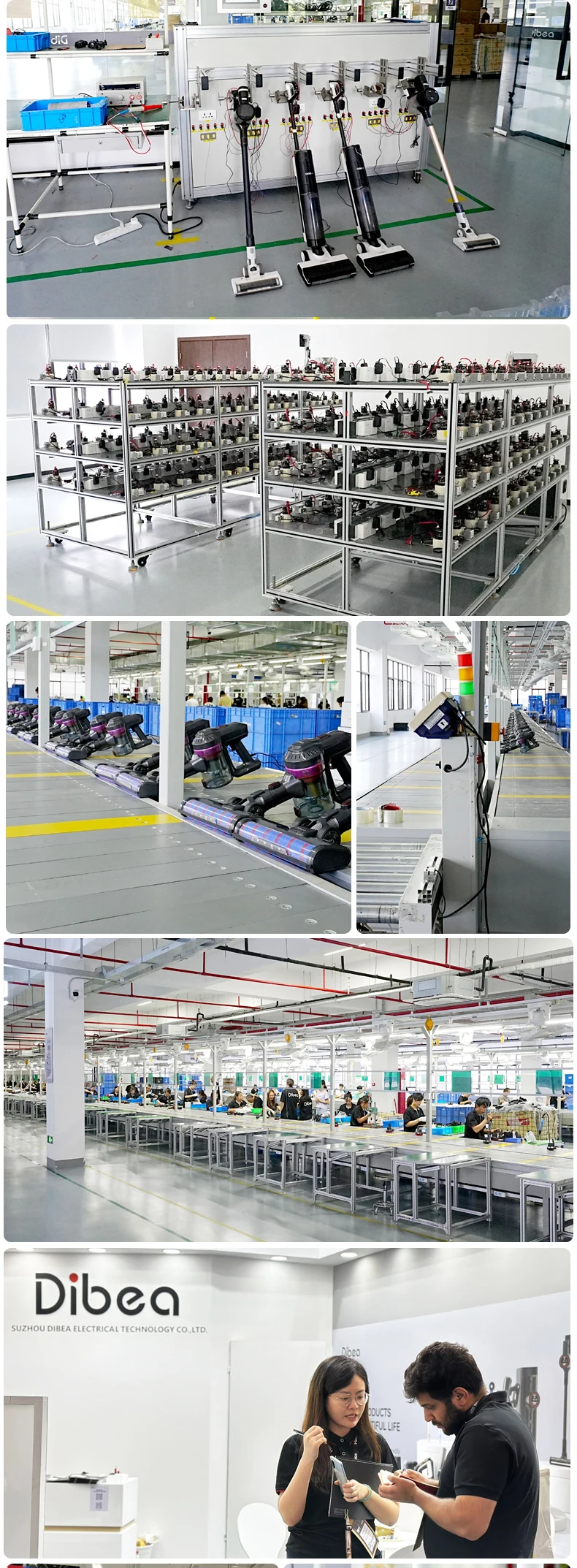 2024 Dibea Flagship 500W Hight Speed Motor Led Display All in One ...