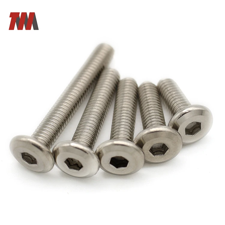 Sus304 Allen Wafer Ultra Low Head Screws Hex Socket Thin Head Screw ...