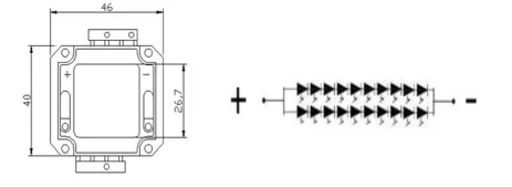 20W High Power IR LED 1200-1300nm - Reliable Lighting Solutions