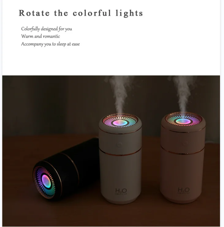 Aromanamo Electric Ultrasonic Usb Atomizing 350ml Air Aroma Diffuser ...