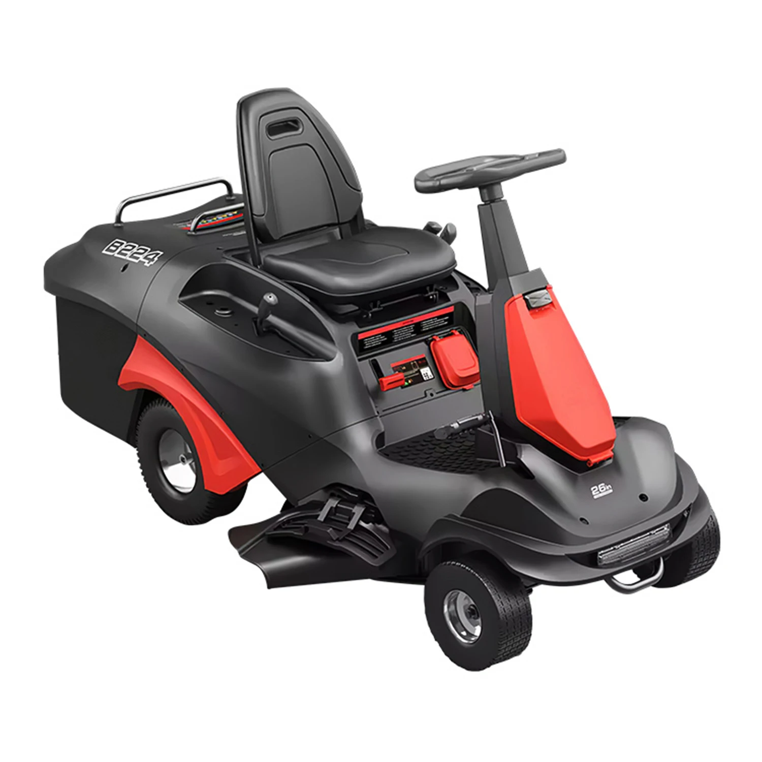 VERTAK 224CC Gasoline Ride on Lawn Mower - Efficient Cutting