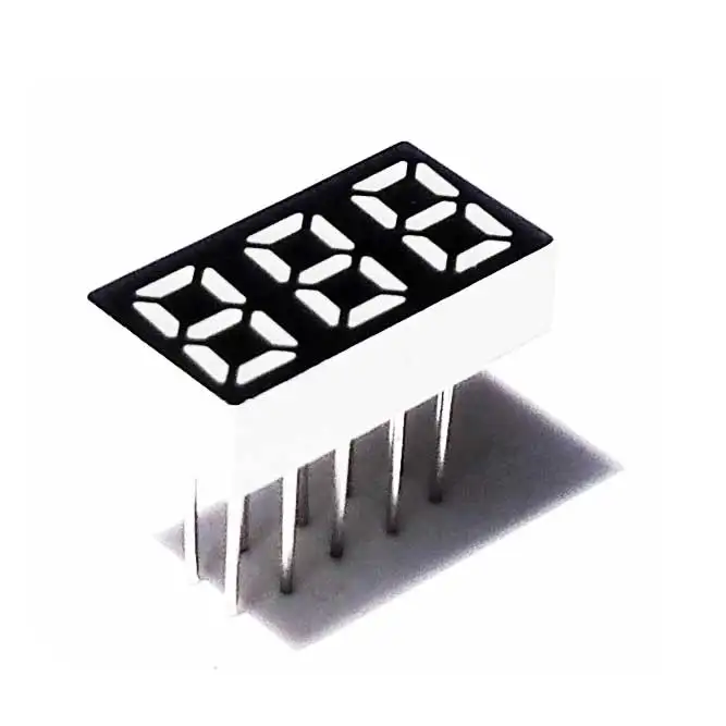 8mm 가장 작은 Led 7 세그먼트 디스플레이 3 자리 블루 컬러 0.25" - Buy 7-segment Display 3 ...