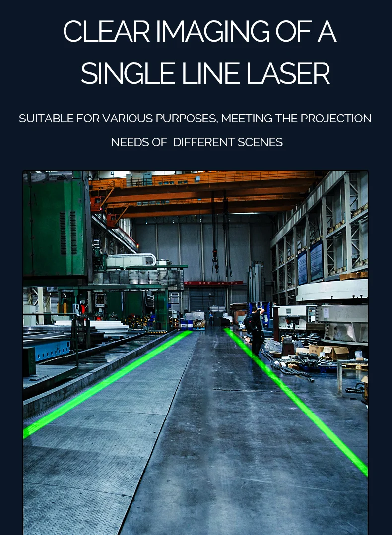 Powerful LED Line-laser Industrial Laser Light With Safety Warning ...
