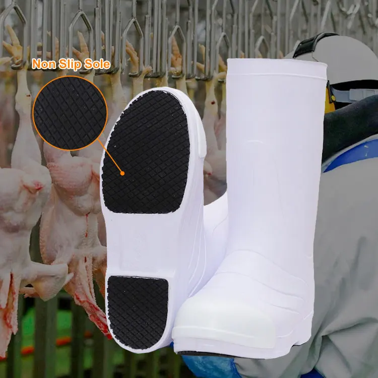 Warm Safety Waterproof Fishing Eva Kitchen Chef Rain Boots Overshoe ...
