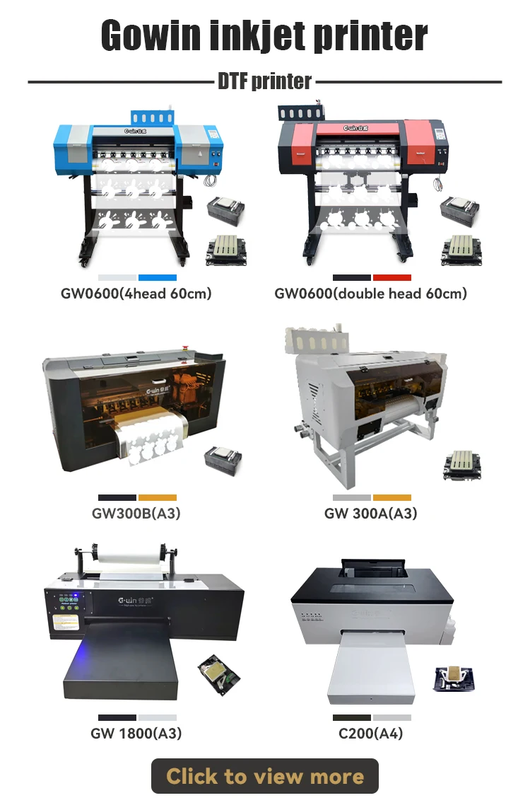 Computer T-Shirt Print Machine Clothes Digital Xp600 Dtf Printer With ...