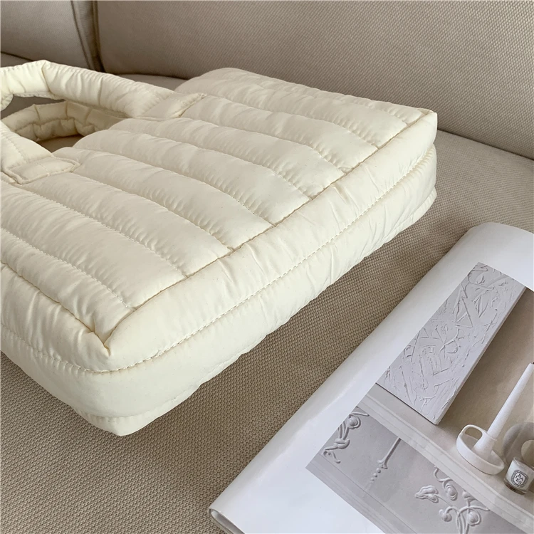 Custom Luxury Stripe Wadding Designer Tote Bag Fashion Handbags