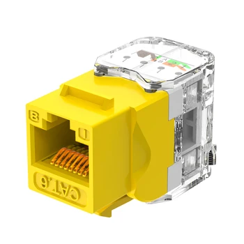 Wholesale 180 Cat3 Degree Oem Quick Toolfree 45 Degre Keyston Modul Cat 7 Rj45 Male Toolfree ...