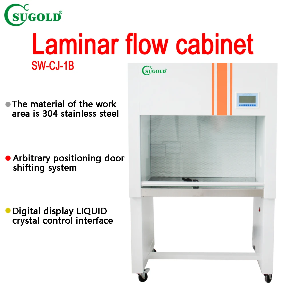 Laboratory Class 100 HEPA Filter Laminar Air Flow Cabinet