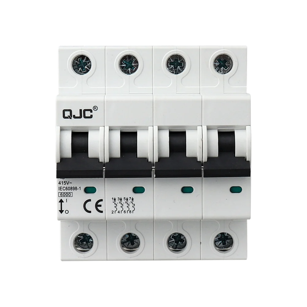 2024 QJC DC Miniature Circuit Breakers Solar PV MCB 12V 24V 48V 550V ...