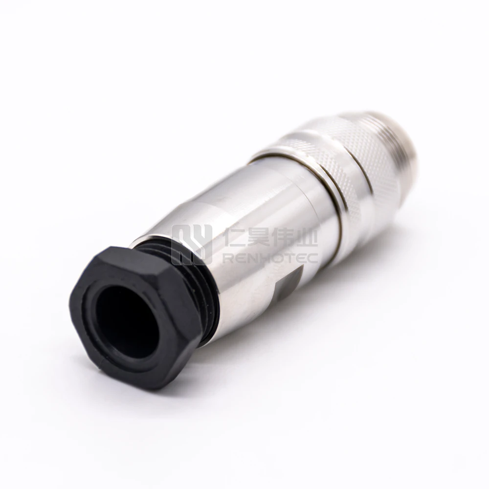 Aisg 8 Pin Connector Male 8p Metal Plug For Cable Plastic Pg - Buy Aisg ...