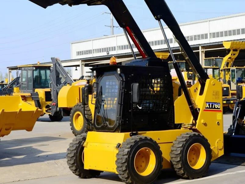 ORIEMAC Mini Skid Steer Underground Mine Loader 1t Skid Steer Loader ...
