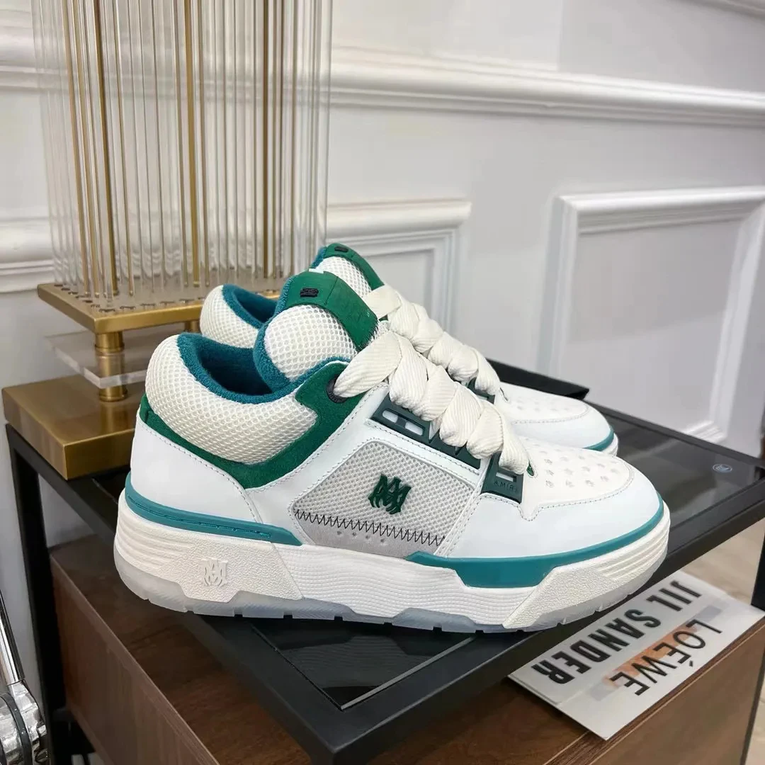 Ma-1 Designer Luxury Arman Leather Rubber Casual Shoes Designer Trainer ...