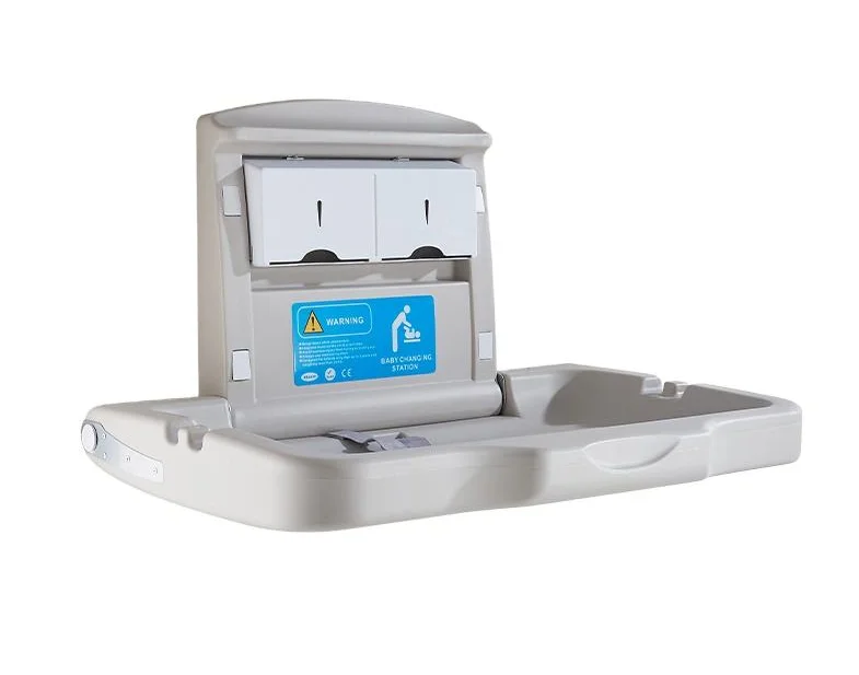 Wall Mounted Folding Pe Baby Changing Table - Buy Plastic Diaper ...
