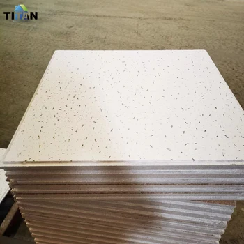 Baldosas De Techo 60x60 Acoustic Suspended Ceiling Mineral Fiber Drop ...
