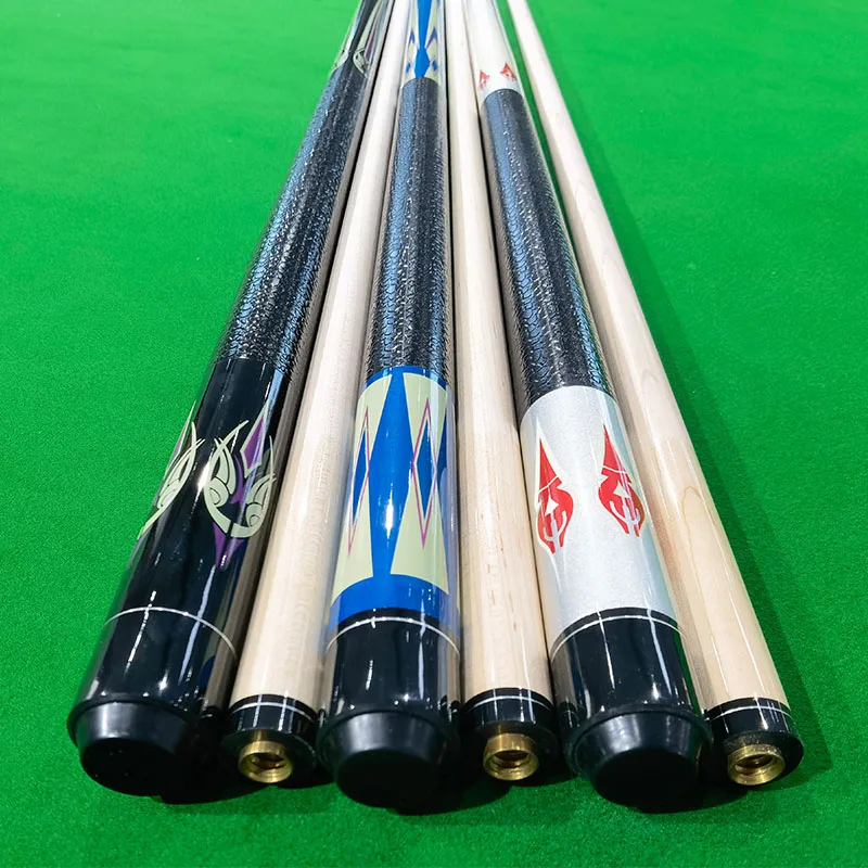 FADAZAI 58" Professional Billiard Pool Cue Stick - 13mm Tip, Maple Wood ...