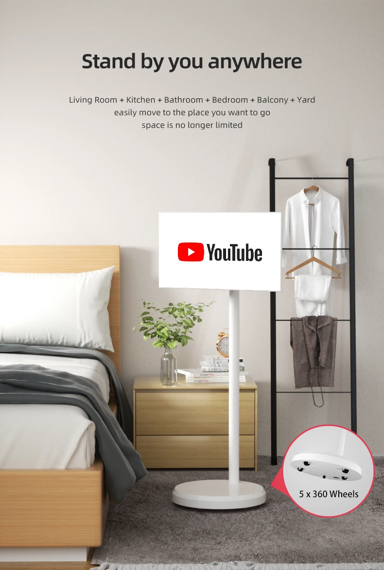 Factory 32 Inch Stand By Me Screen Ips Display Os 10 Smart Touch Screen ...