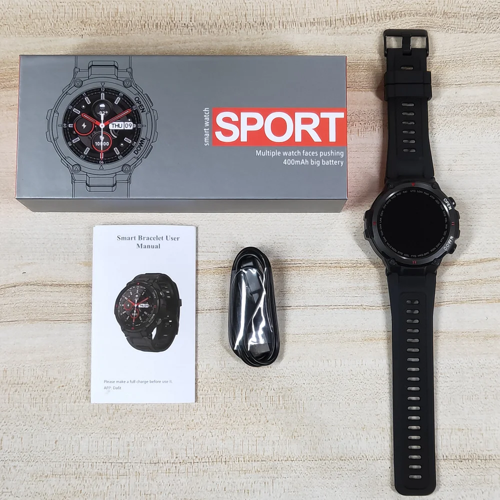 Factory Oem K52 Outdoor 1.39inch Sport Smart Watch Ip67 Waterproof ...