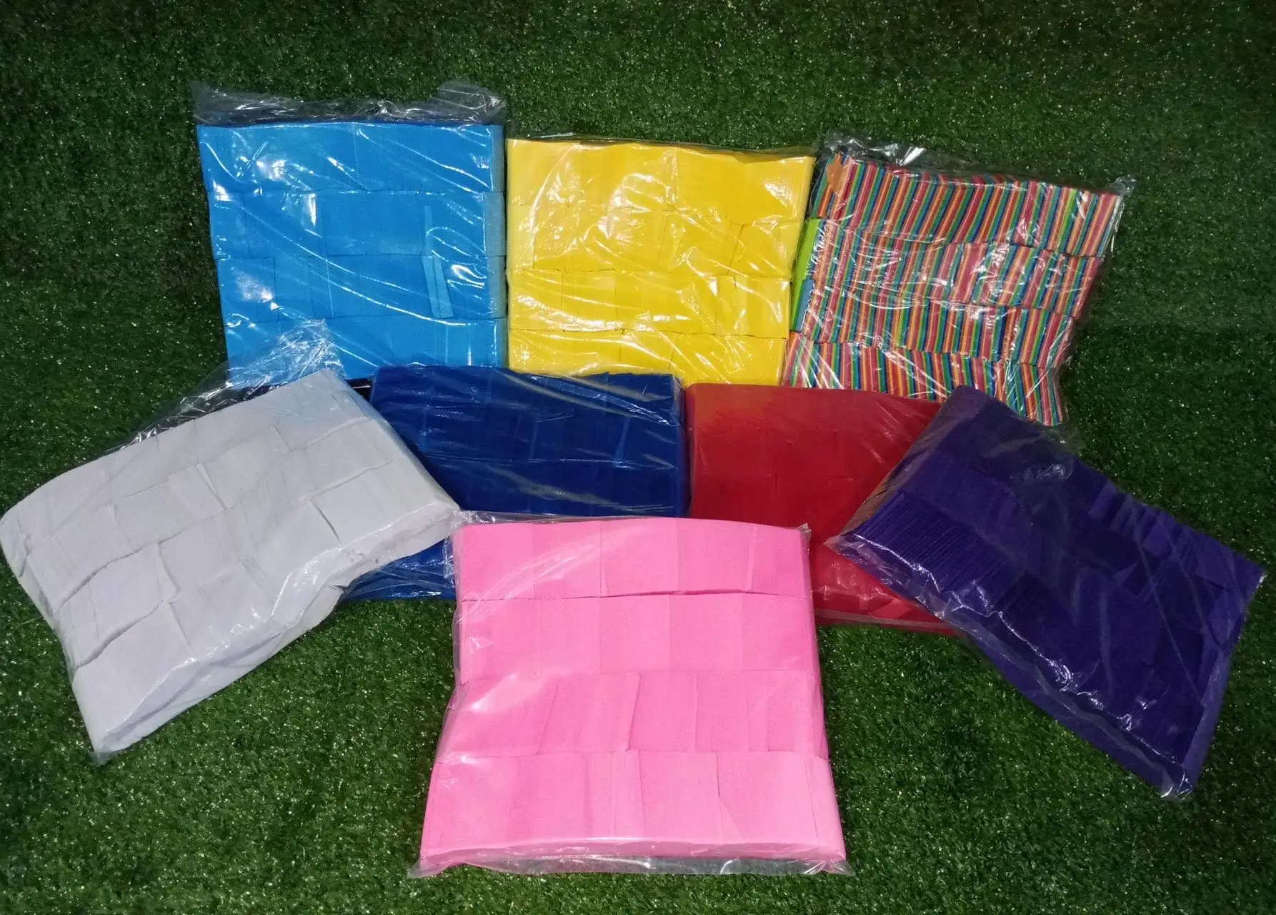 Paper Confetti Rectangle Biodegradable Rice Paper Confetti For Birthday ...