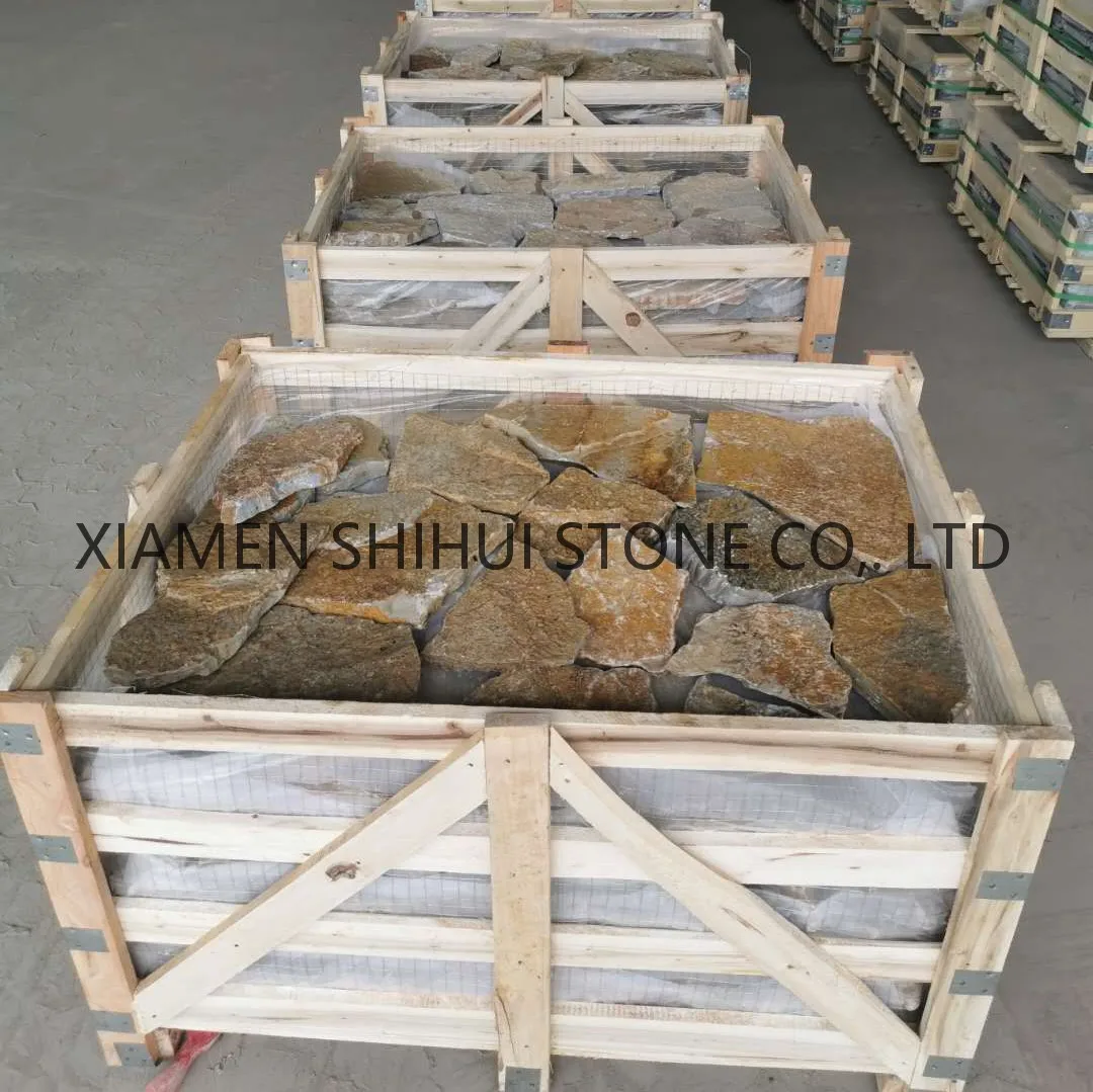 Buff Quartzite Dry Stack Stone Veneer for Exterior Cladding