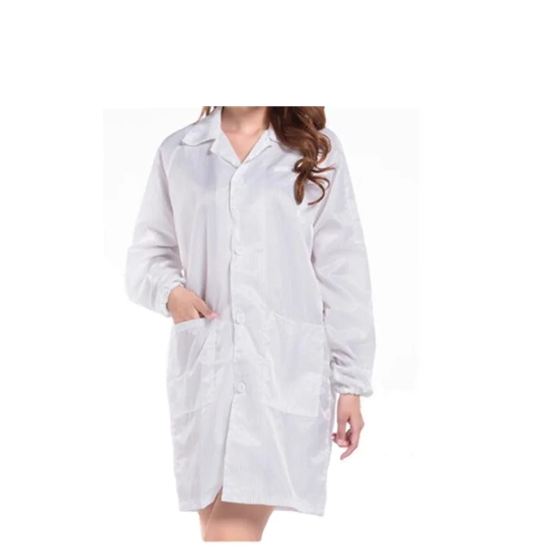 LN1560101 Laboratory Coat - ESD Cleanroom Garment Antistatic Gown
