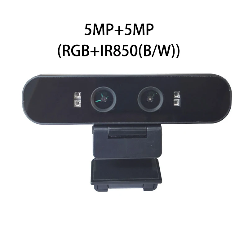 5MP HD Binocular USB Camera with Face Recognition & Night Vision