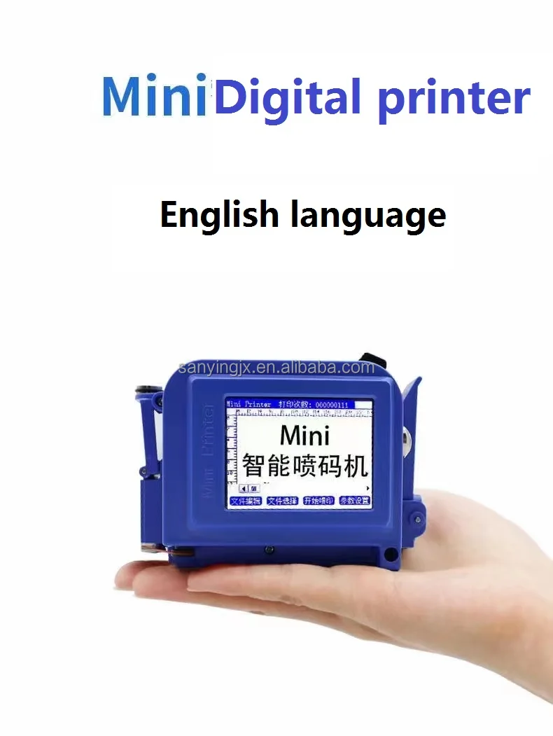 Hot Mini Thermal Inkjet Printer Portable Carton Expire Date Logo ...