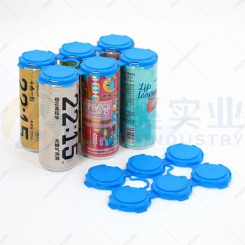 6-pack Beer Can Holders Carriers Snaps Top Plastic - Buy Beer Can ...
