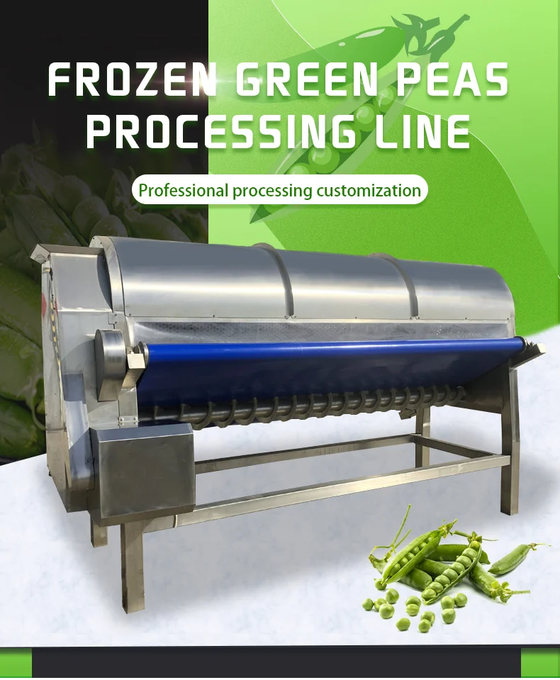 Automatic Green Peas Peeling Machine Automatic Green Peas Shelling ...