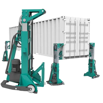 Ss 40t 1.6m Hydraulic Lifting Jack System For Shipping Container - Buy ...