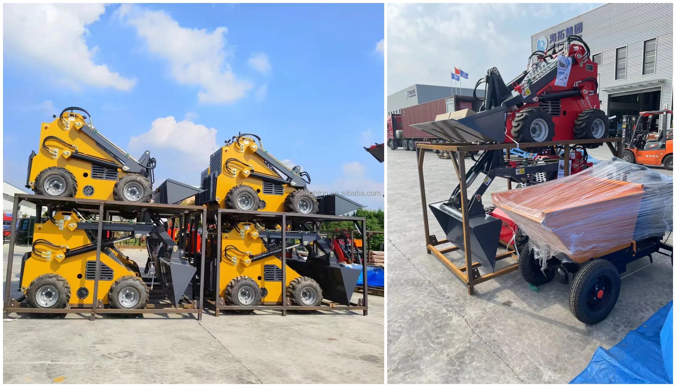 Mini Small Skid Steer Compact Track Loaders Skid Steer Loaders For Sale ...