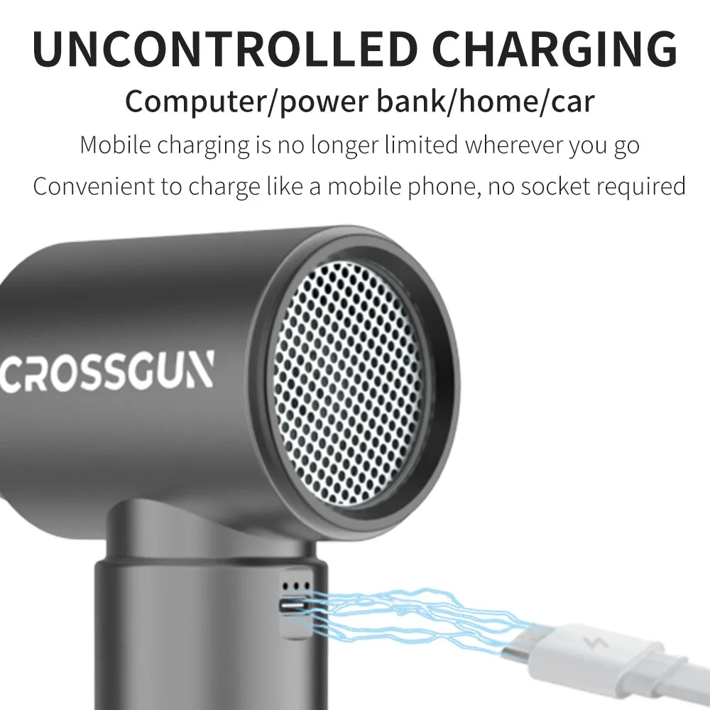 Crossgun Big Jet Fan - Powerful 52mm Motor Air Duster