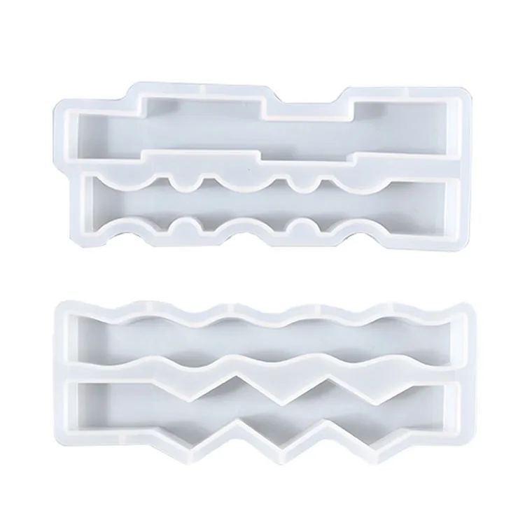 Diy 3d Irregular Shaped Strip Candle Mold Silicone European Simple ...