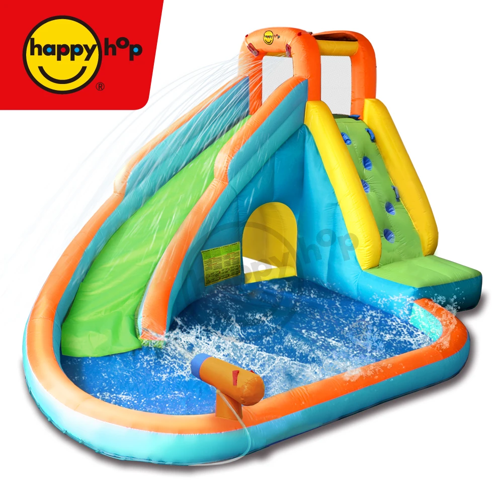 Happy Hop Inflatable Water Slide - Fun for Kids & Adults