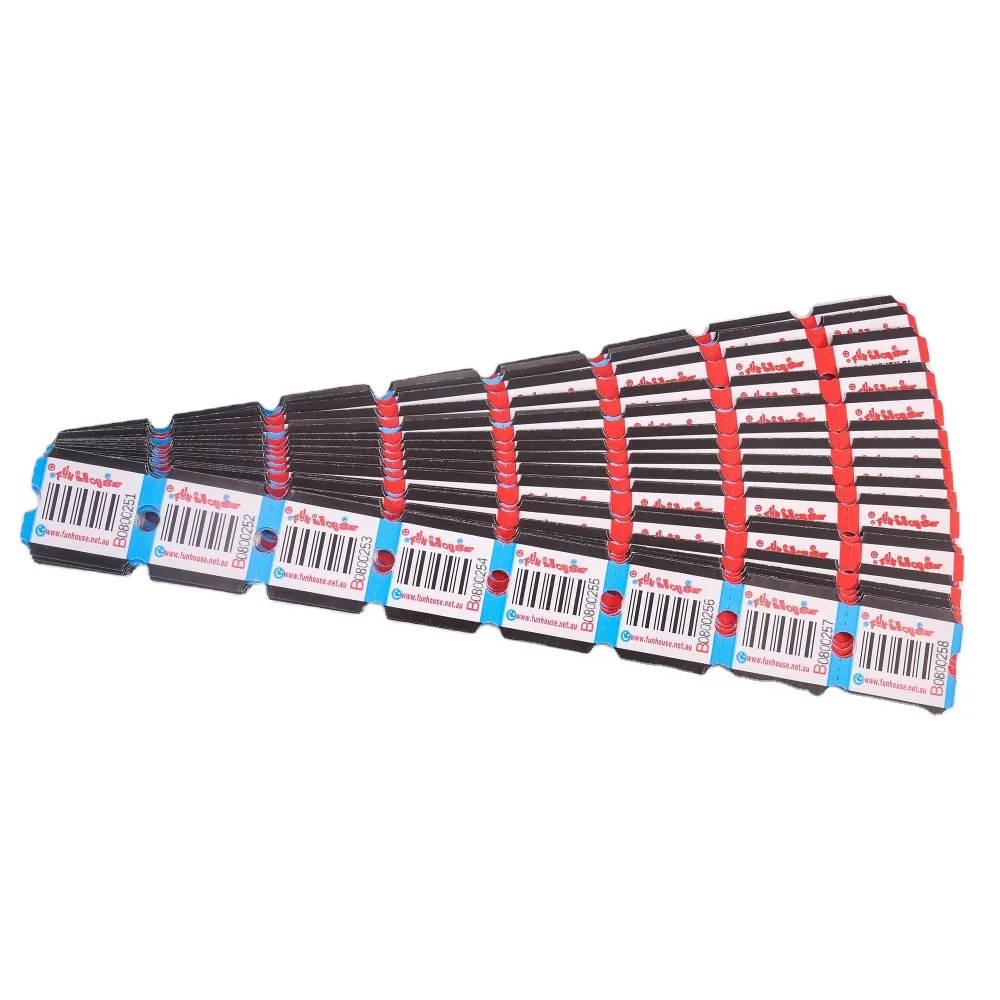 Wholesale Custom 180g Paper Arcade Tickets - Game Raffle