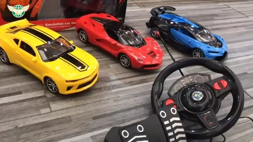 1:16 Gravity Sensor Steering Wheel Remote Control Car With Led Lights ...