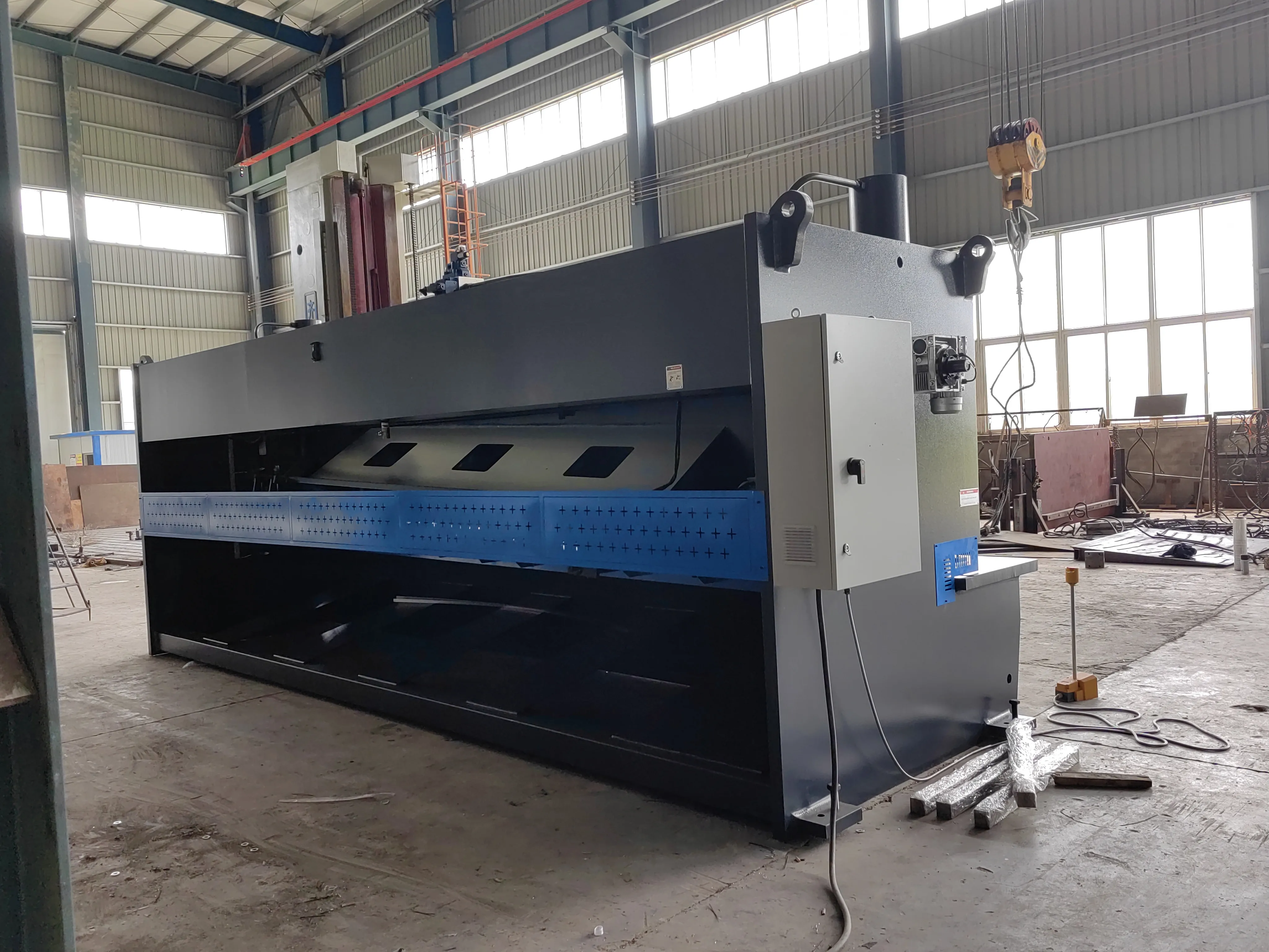 High Accuracy 12*6000 Cnc Sheet Metal Shearing Machine Hydraulic ...