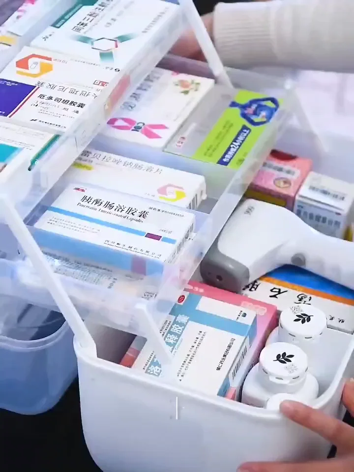 Home Medicine Box,Home Medicine Storage Box,Large Capacity Medicine Box ...