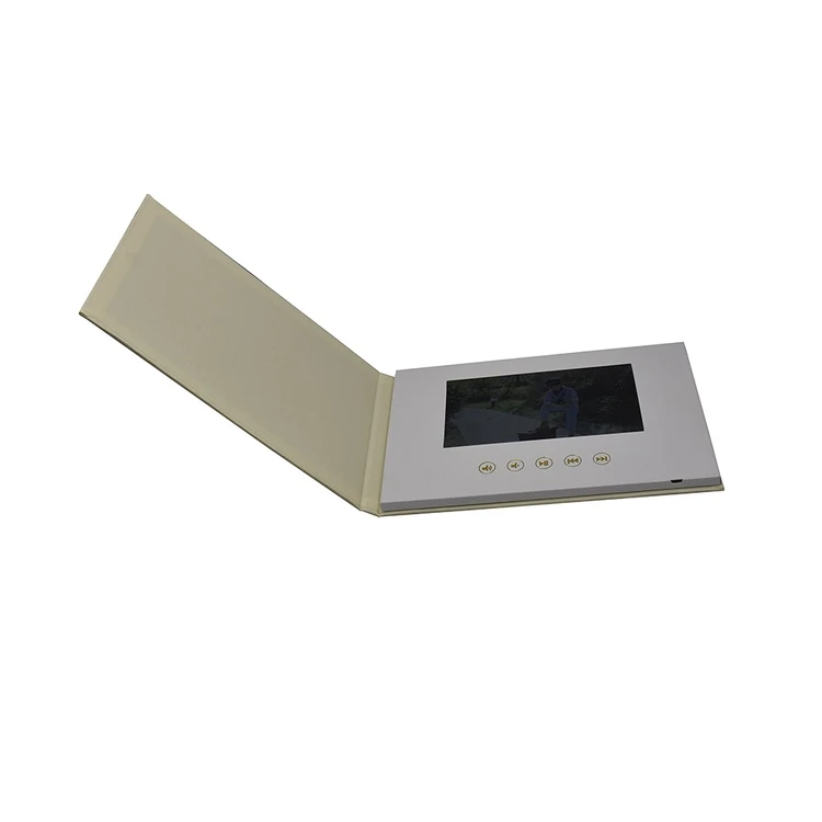 Customized Digital Video Book Our Wedding Greeting Card 7 Inch Hd Ips ...