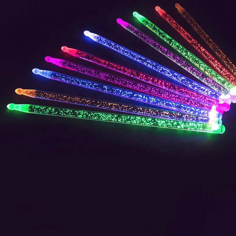Alibaba.com: Starway Acrylic Drum Stick 40.5cm, Bright LED Light up ...