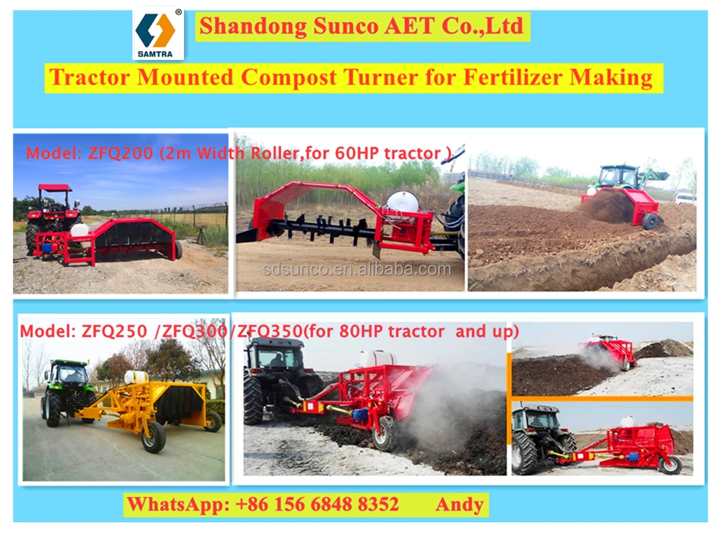 Compost Mixer Turner/ Tractor Towable Compost Turner Use In Australia ...