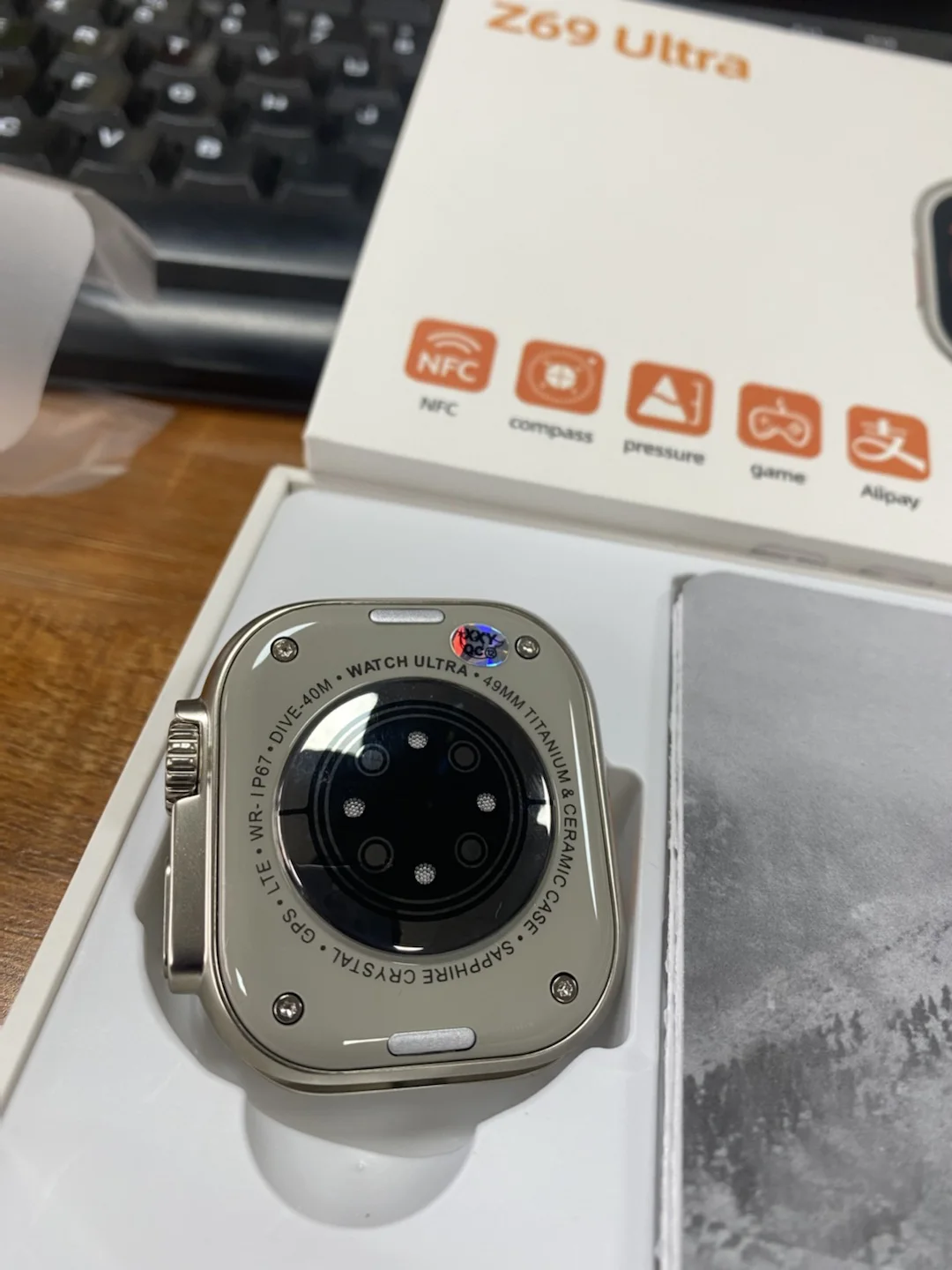 Good Quality Series 8 Reloj Inteligente Z69ultra Smartwatch Double ...