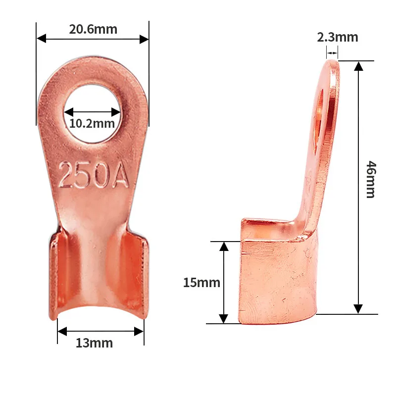 250A Open Copper Nose Spot Welding Accessories OT-250A
