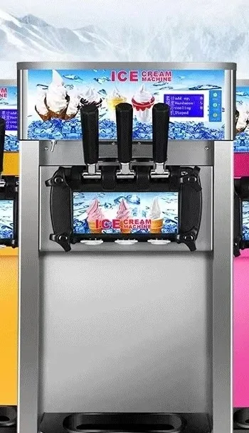 Commercial Ice Cream Machine Icecream Maker Ice Cream Machine Soft Ice ...