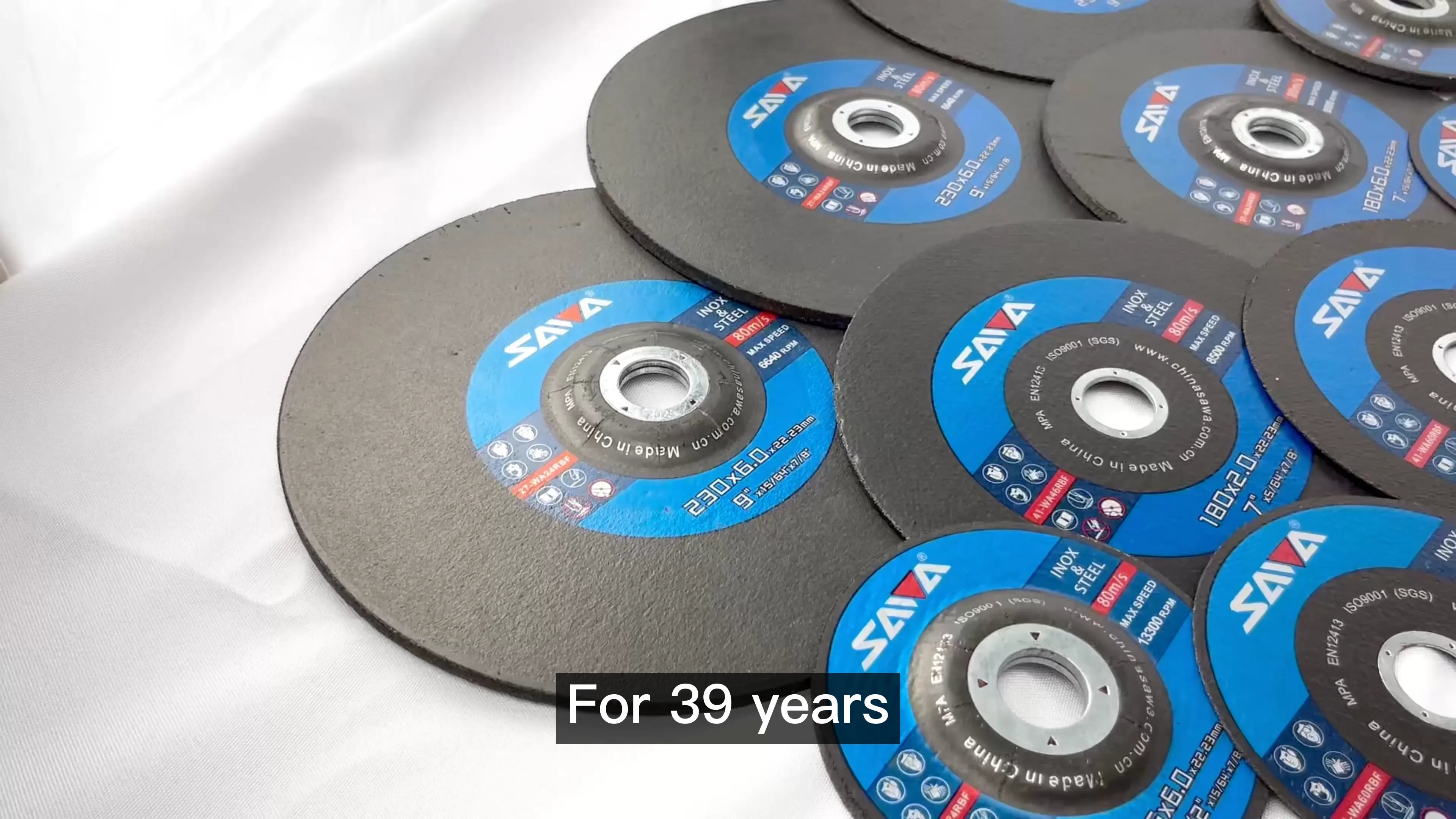 High Performance 230x6x22.23mm Thick Grinding Wheel Polish Disc For ...