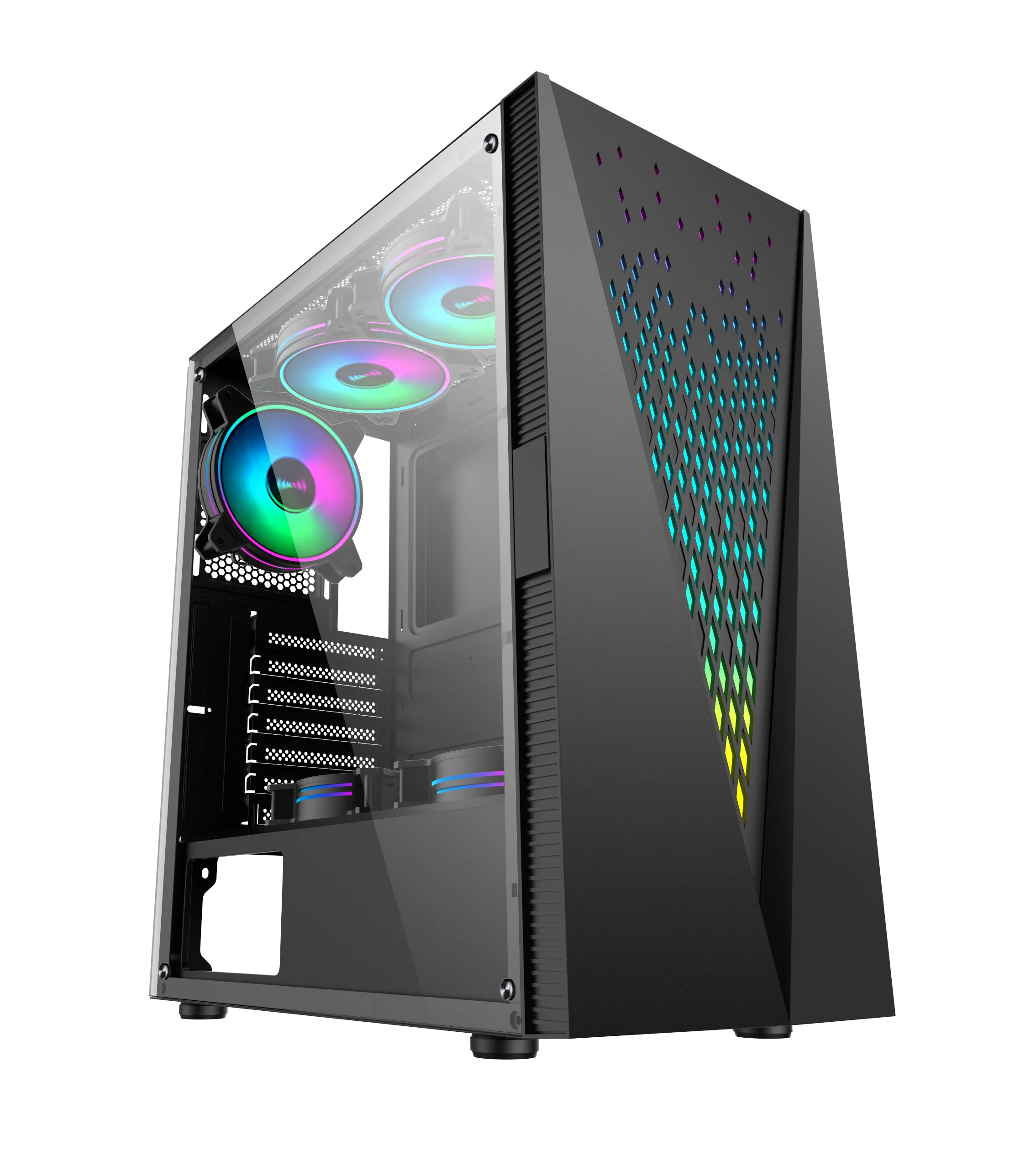 Sama 2055 Atx Pc Computer Cases Oem Gaming Pc Case High-end Pc Computer ...