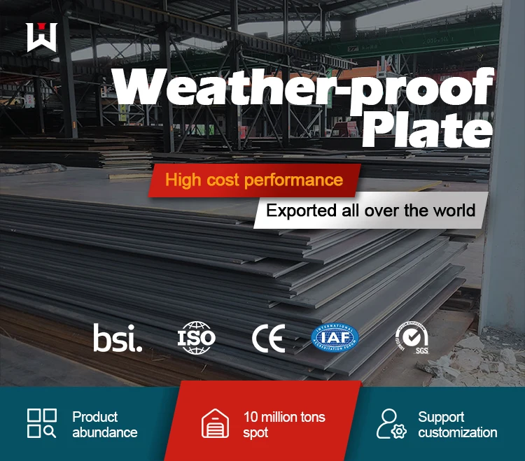 Corten Steel Plate Price Low Alloy Corten Steel Plate 6mm Q235nh Q295nh ...