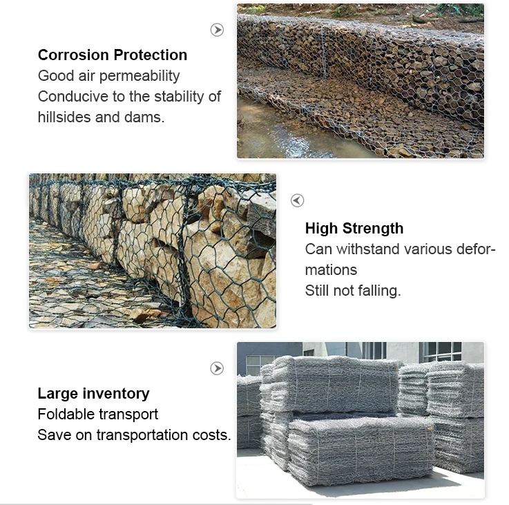 High Tensile Slope Protection Gabion Rockfall Netting Galvanized Wire ...